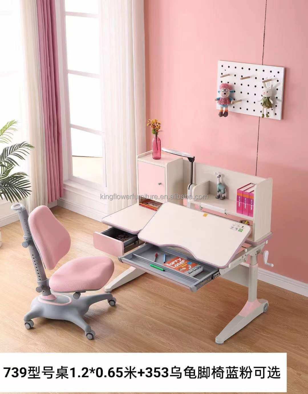 Kids School Height-adjustable Study Table And Chair, High Quality Kids ...