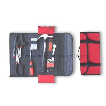 33-piece Tool Kit With Nylon Bag, Includes Combination Plier, Bits ...
