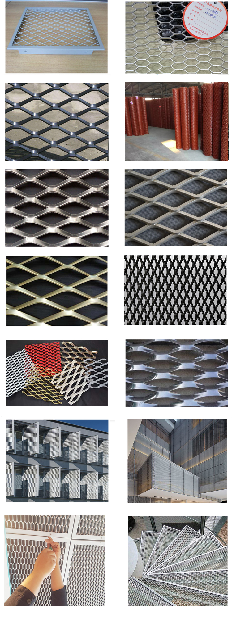 S235 A36 Steel Grating Expanded Metal Screen Mesh, High Quality S235 ...