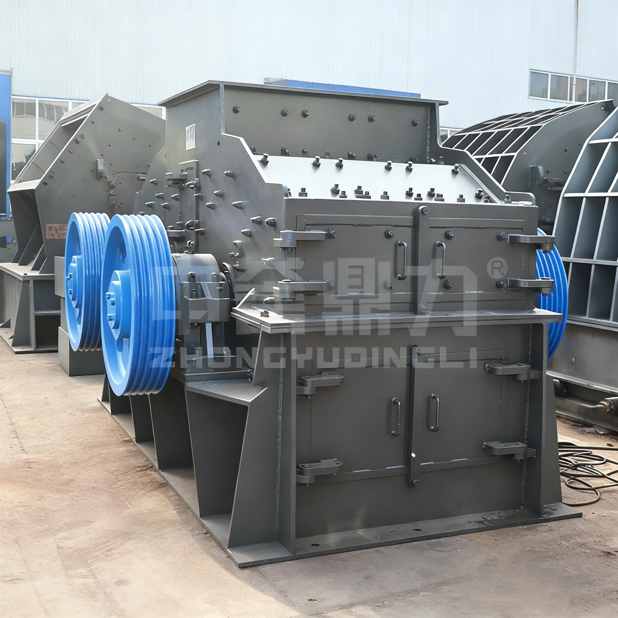 Double Rotor Impact Crusher for Concrete Mixing Plants China ...