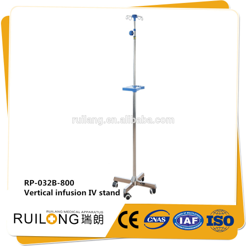 Height Adjustable Folding Hospital Iv Pole With Wheels, High Quality ...