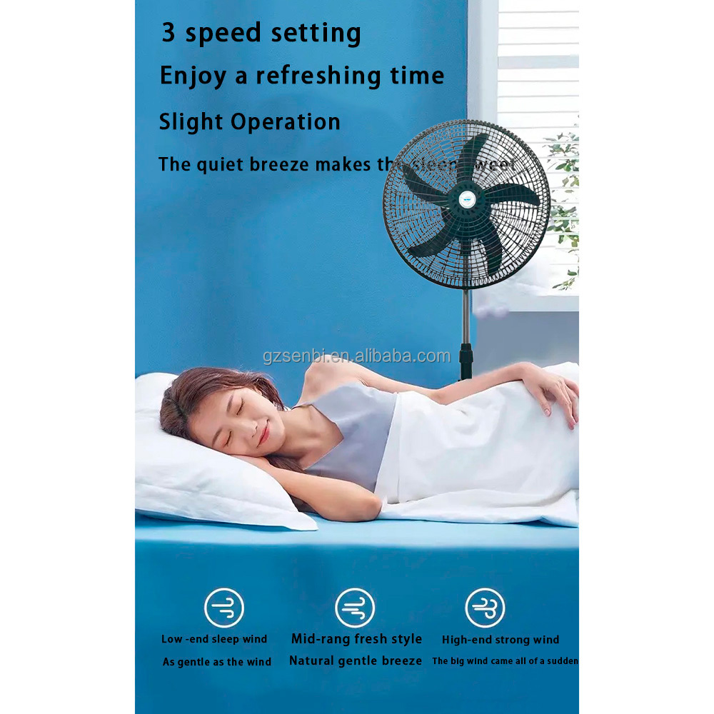 Senbi 18 Inch Powerful Electric Home Pedestal Stand Fan, High Quality ...