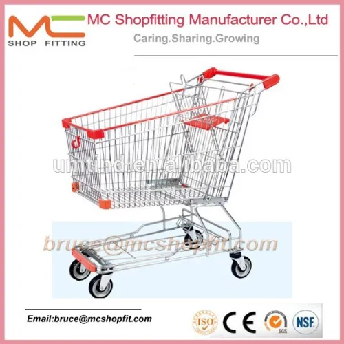 Hot!asian Style 60l-210l Trolley Supermarket Plastic Cart,shopping Cart ...