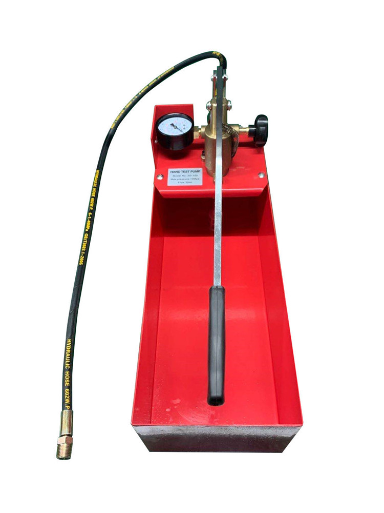 Ep-100 Hydrostatic Water Pressure Test Pump Manual For Plumbing, High ...