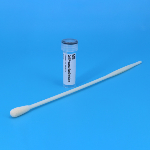Cervical Cell Sample Collection Swab Kit For Human Papillomavirus ...