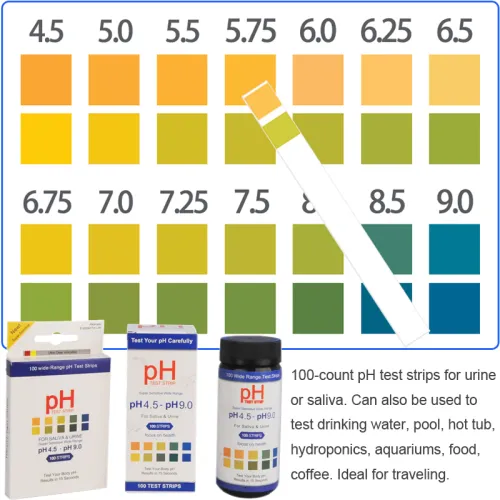Visual Test Ph Test Ph Acidity Test Strips(a), High Quality Visual Test ...