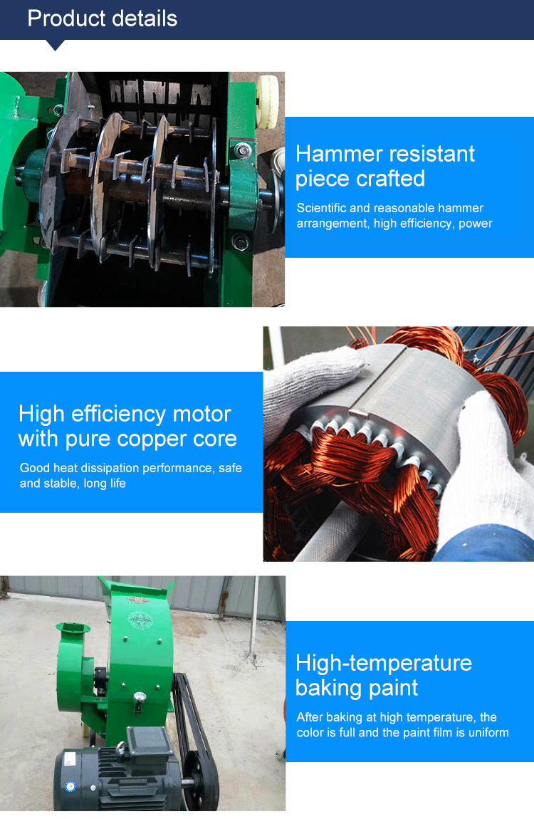 Diesel Engine Hammer Mill: Grass Feed & Grain Crushing Grinder Machine ...