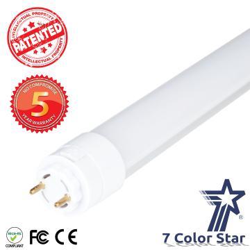 Frosted Pc Cover Led Round Tube T8 Light With Rohs Certified, High ...