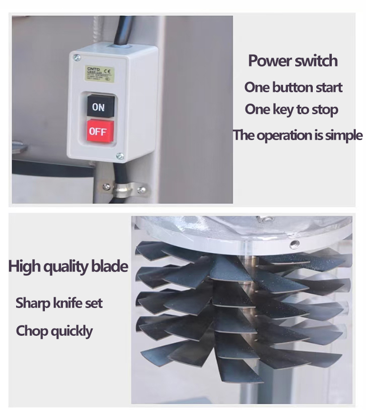 Commercial Garlic Chopper And Vegetable Grinder: Onion Crusher And ...