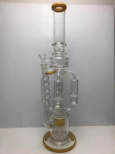 Bongs De Vidrio Grandes Con Múltiples Recicladores Y Percoladores, alta ...