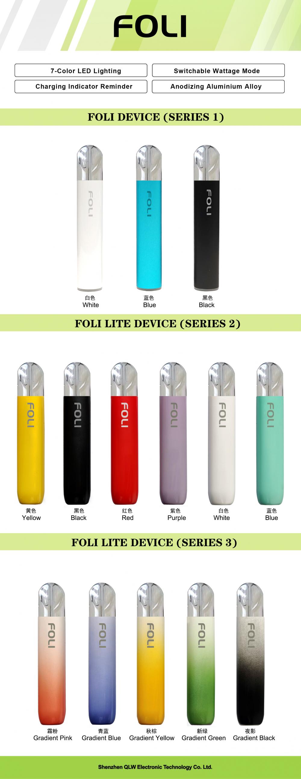 ฟิลิปปินส์ขายส่ง Foli Vape Kit อุปกรณ์ Vape น้ำผลไม้ Vape คุณภาพสูง ...