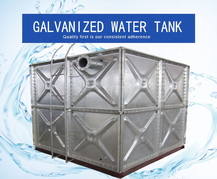 Bolted Galvanized Sheet Steel 5000 Liters Water Tank, High Quality ...