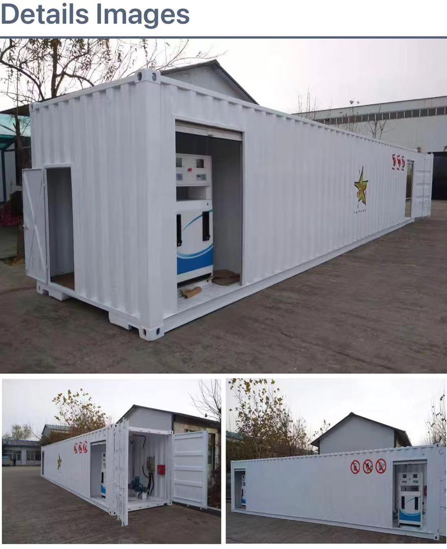 Mobile Container Petrol Station - 20ft & 40ft Container Gas Station ...