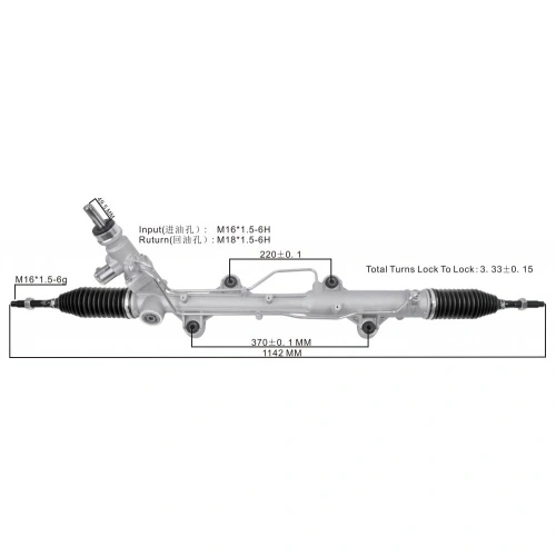 Electronic Hydraulic Steering System Power Steering Gear With Solenoid ...