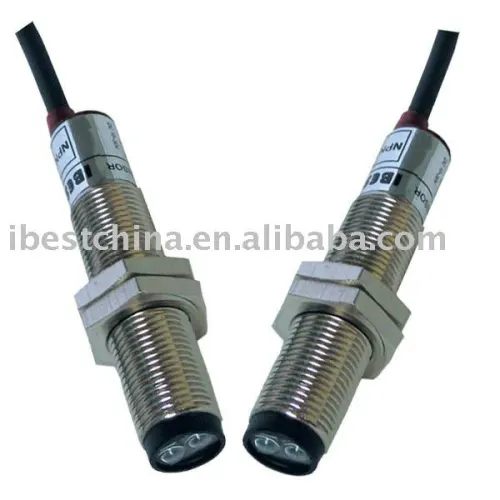 M12 Through Beam Sensor Switch, Photo Sensor Swich, Photoelectric ...