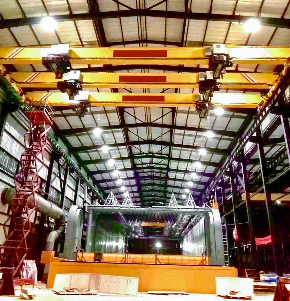 Cross Track Overhead Crane For Galvanizing, High Quality Cross Track ...