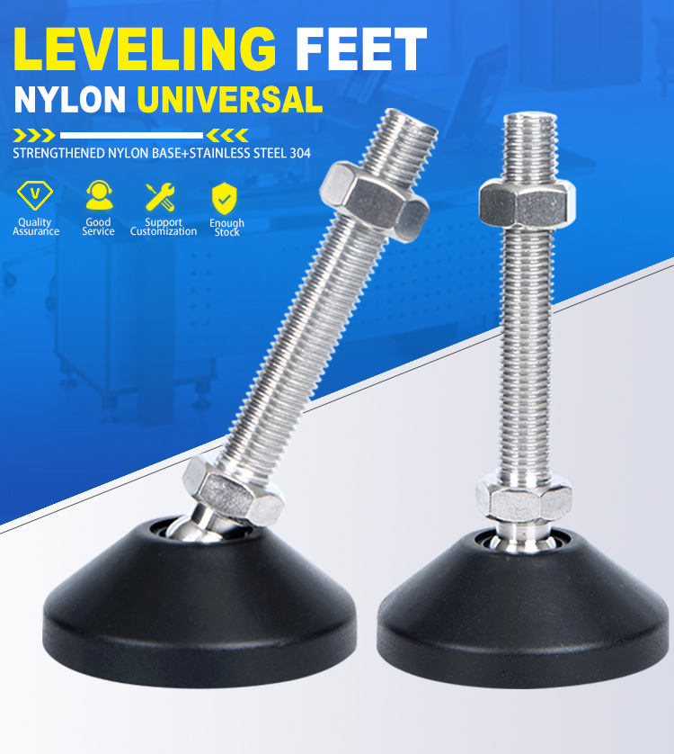 Stainless Steel Adjustable Feet M10 With Nylon Base - Hot Selling ...