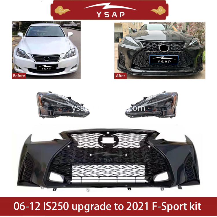 06-12 Lexus Is250 Upgrade To 2021 F-sport Kit, High Quality 06-12 Lexus ...