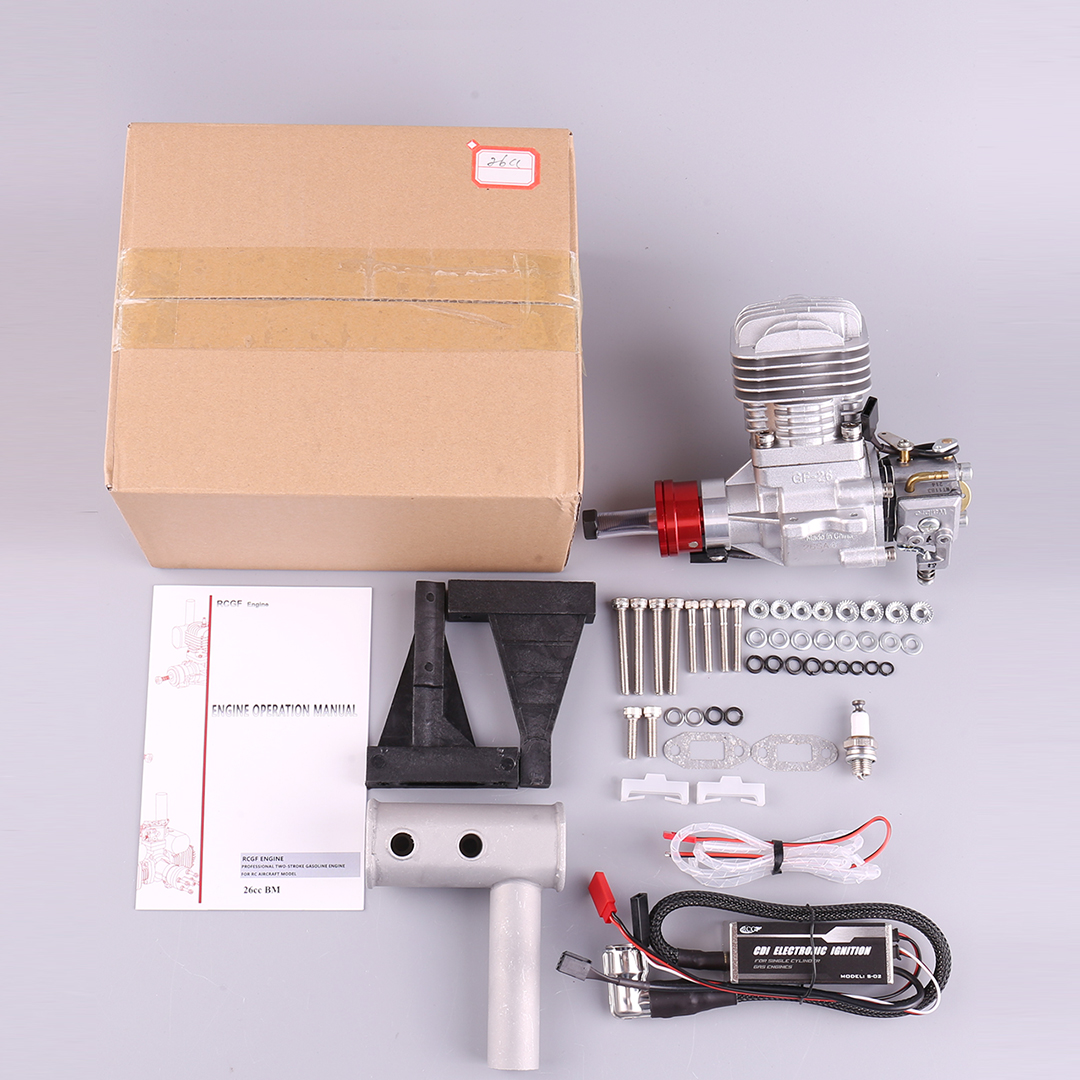 Rcgf 26cc Petrol/gasoline Engine For Rc Model Airplane: 26ccbm Two ...