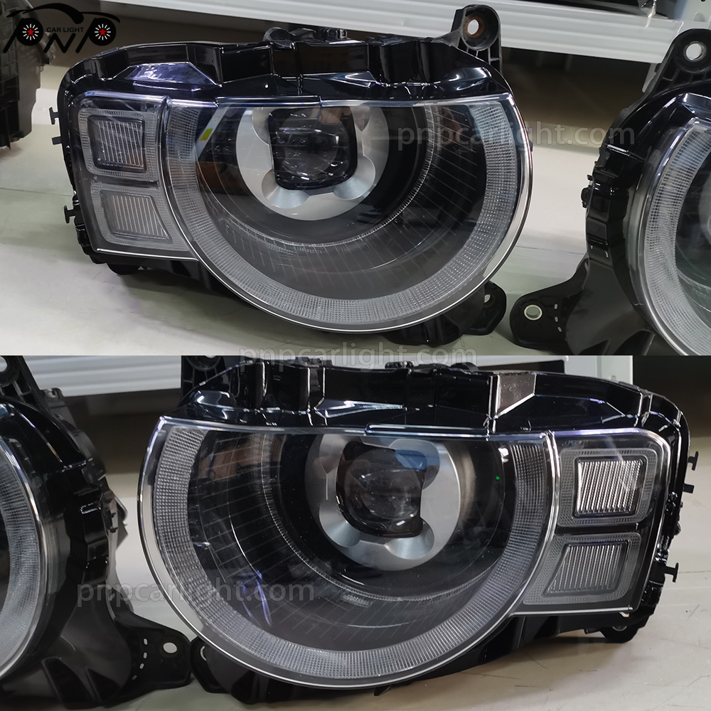 Matrix LED Headlight for Land Rover Defender China Manufacturers ...