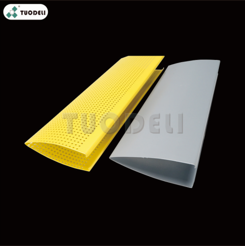 Aluminum V-shaped Baffle Ceiling System, High Quality Aluminum V-shaped ...