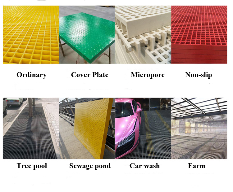 Fiberglass Reinforced Plastic Gratings (grp/frp) Mesh Grid, High ...