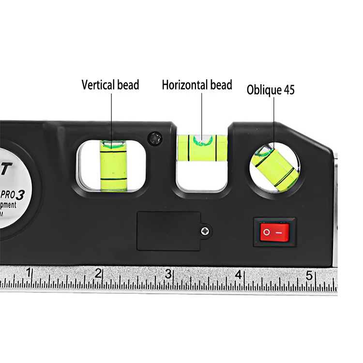 Laser Level Multi-functional Infrared Laser Marking Device With Tape ...