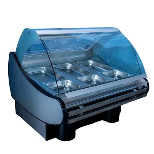 3750mm Curved Glass Bain Marie, High Quality 3750mm Curved Glass Bain ...