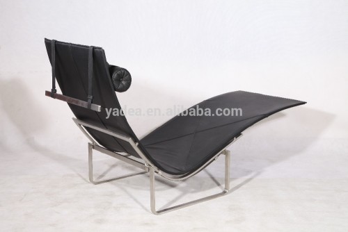 Poul Kjaerholm Pk24 Lounge Chair Black, High Quality Poul Kjaerholm ...