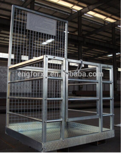 Collapsible Steel Platfrom Cage For Crane Work Access Platform, High ...