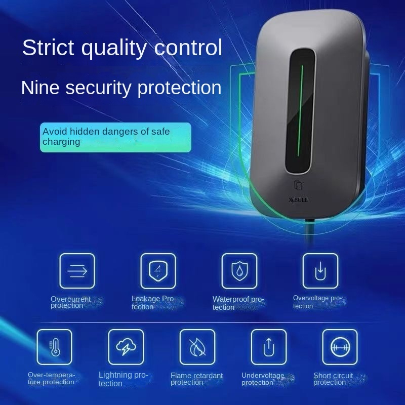 Wall-mounted Smart Ev Charger: Goneo Type 2 Wallbox For Home Electric ...