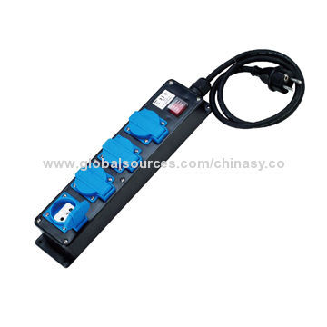 Four-way Extension Sockets, French Style, Ce Certified, Ip44, High ...