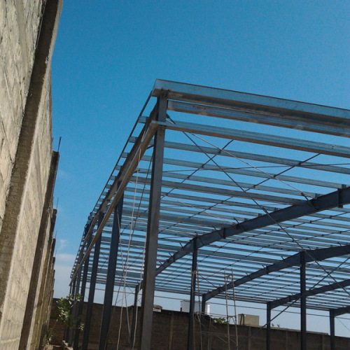 Double Slope Prefabricated Storage Shed, High Quality Double Slope ...