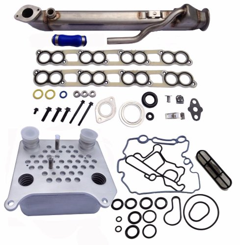 Upgraded High Flow Oil Cooler Kit & Egr Cooler Kit For 6.0l F-250 F-350 ...