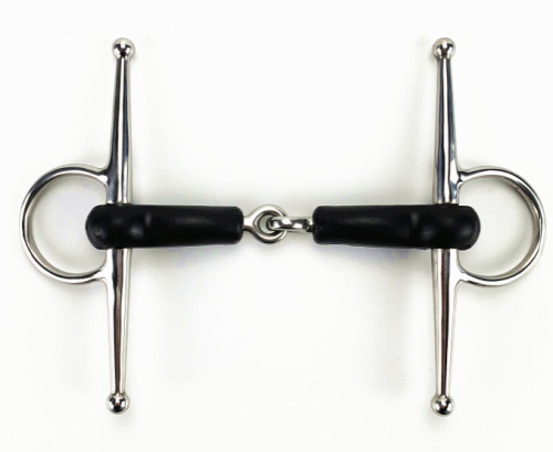 Rubber Covered Joint Horse Mouth Horse Bit, High Quality Rubber Covered ...