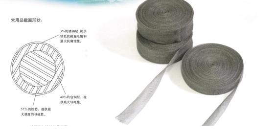Emi 차폐 편물 와이어 메쉬 개스킷, Bossgoo.com의 고품질 Emi 차폐 편물 와이어 메쉬 개스킷