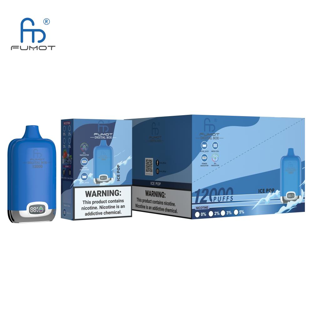 Fumot Digital Box 12000 Puff Wholesale Prce คุณภาพสูง Fumot Digital Box ...