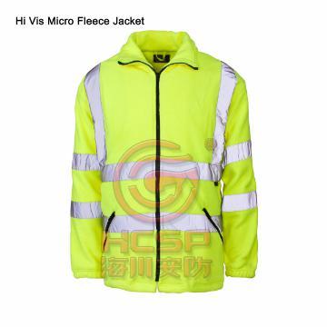 Reflective Safety Jacket Hi Vis Micro Fleece Jacket, High Quality ...