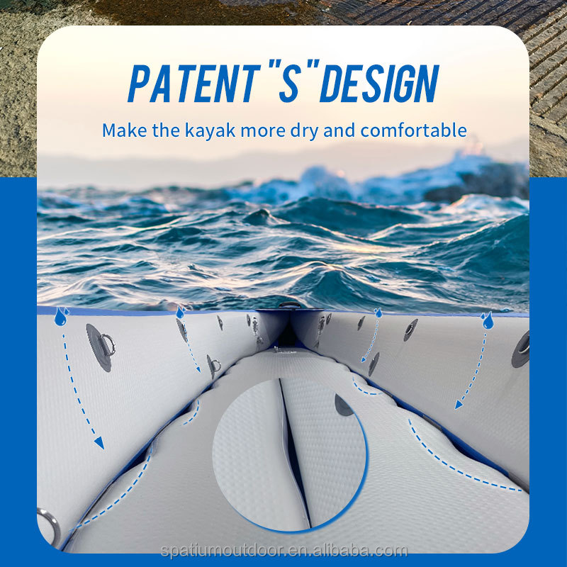 Spatium Wholesale Inflatable Kayak - 2 Person Sea Ocean Boat Toy For ...