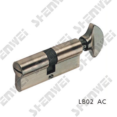Euro Lock Cylinder With Double Rows Of Pins, High Quality Euro Lock ...