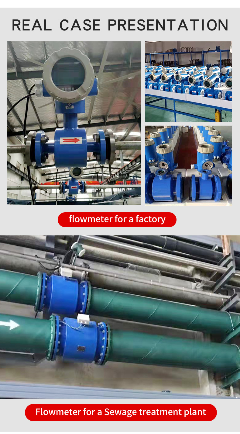 Yezon Pl111 Rs485 Volume Flow Meter - Ip68 Integrated Electromagnetic ...