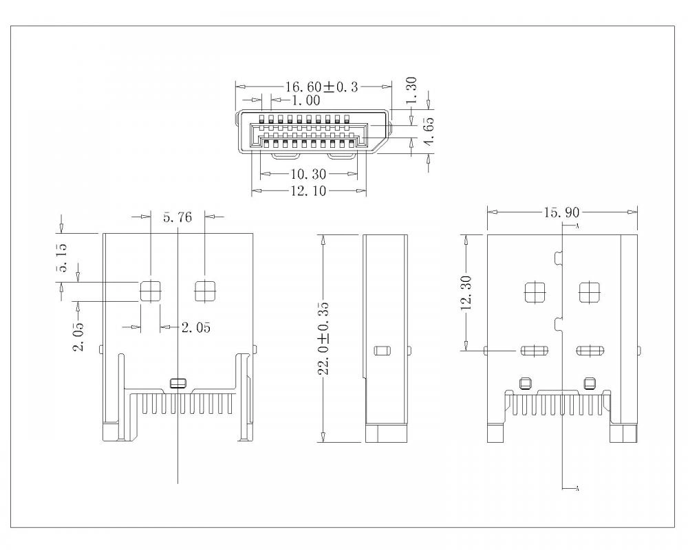 Display Port 20P Plug Without Hook China Manufacturers Suppliers Factory Exporter