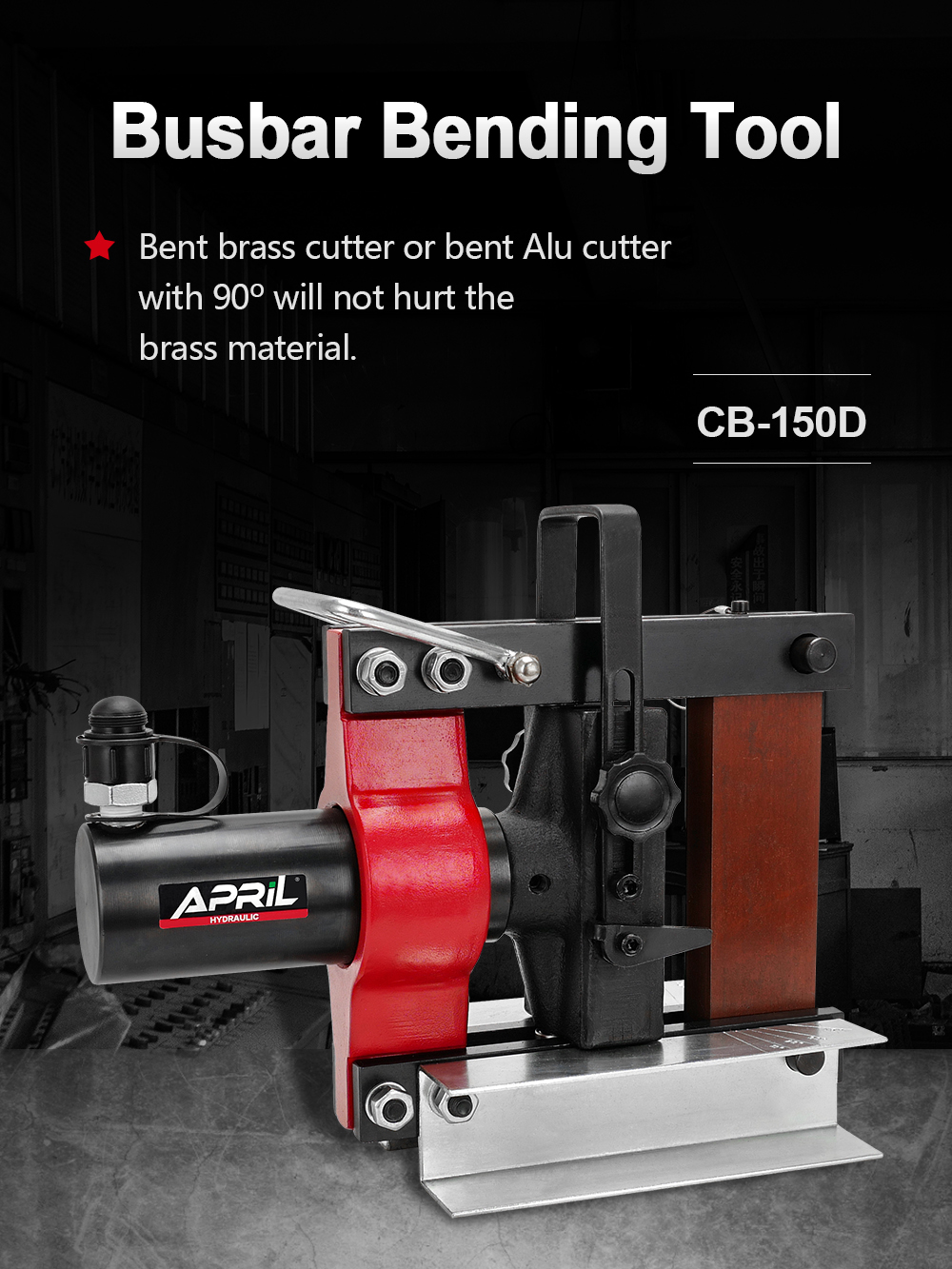 Hydraulic Copper Busbar Bender 10mm Thickness Hydraulic Bus Bar Bender Cb-150d Hydraulic Bending ...