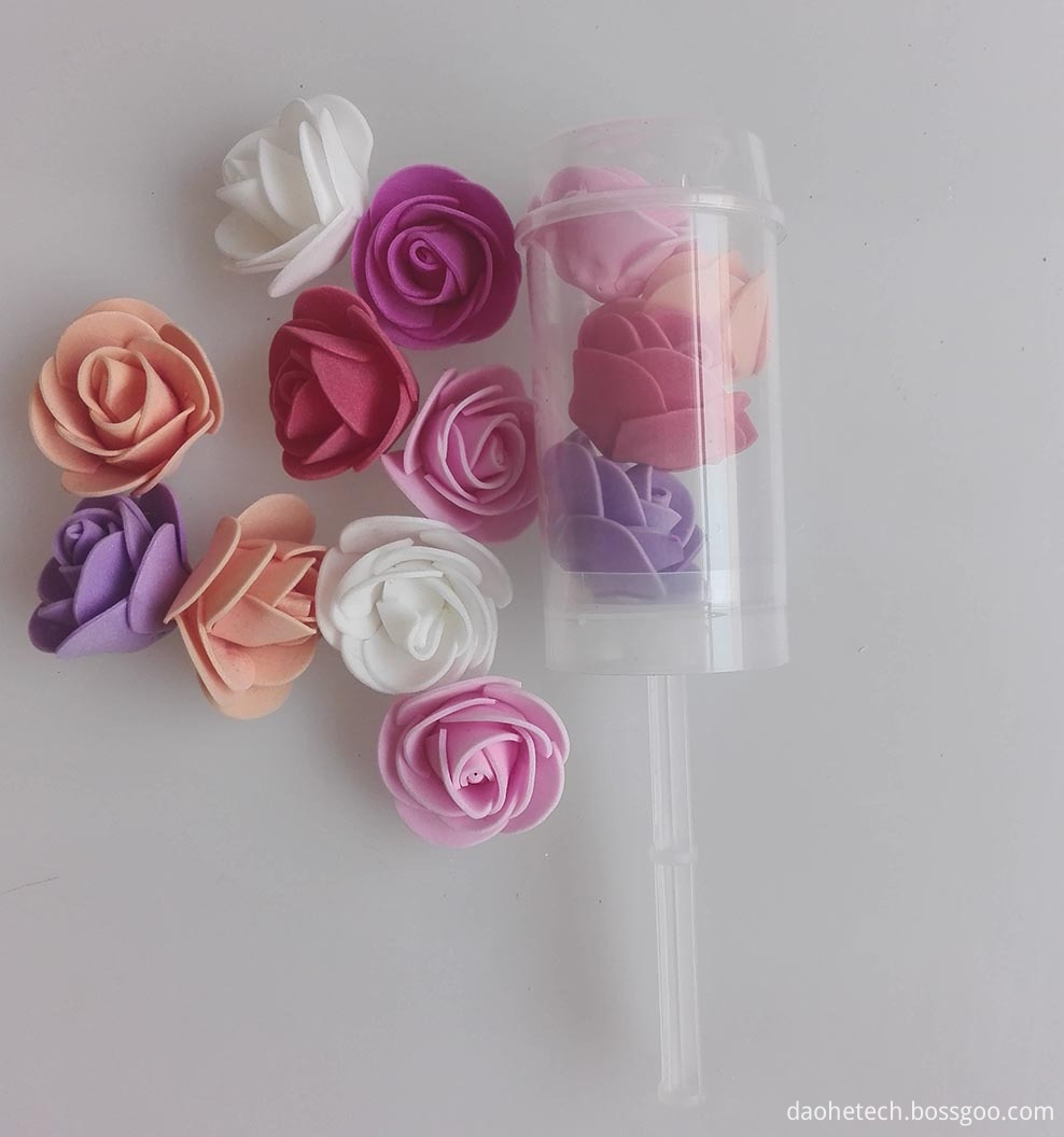 Rose Petal Push Pop Confetti For Wedding, High Quality Rose Petal Push ...