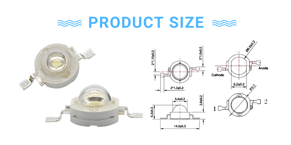 Royal Blue 450nm High Power Led 3 와트, Bossgoo.com의 고품질 Royal Blue 450nm ...