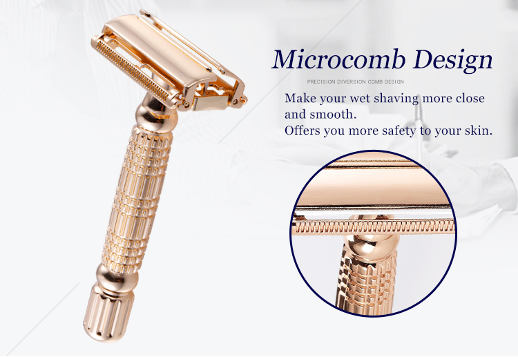 Stainless Steel Double Edge Adjustable Safety Razor, High Quality ...
