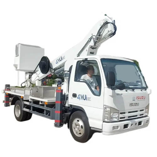 18meters Telescopic Boom High Operation Aerial Bucket Truck, High ...