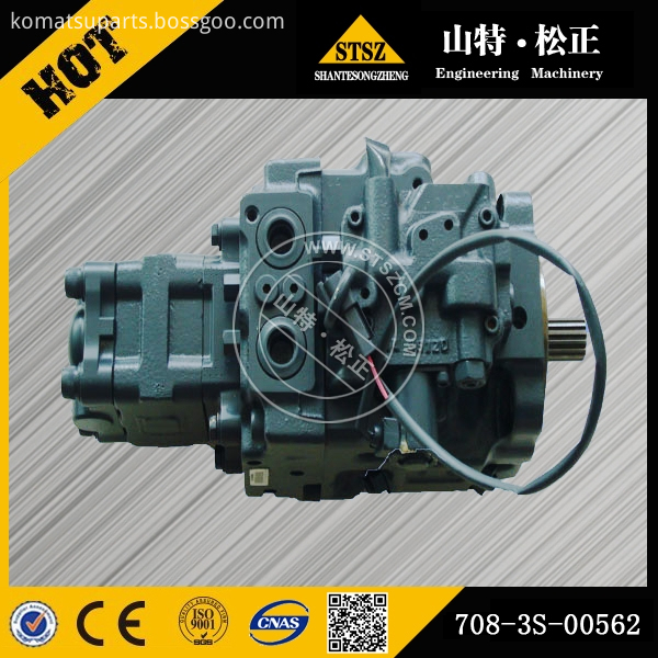 Komatsu Part Pc50mr-2 Excavator Hydraulic Pump 708-3s-00562, High ...