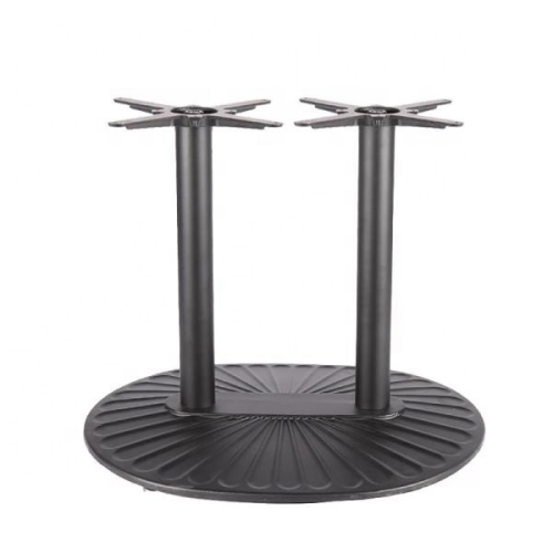Two Legs Outdoor Dining Table Base, High Quality Two Legs Outdoor ...