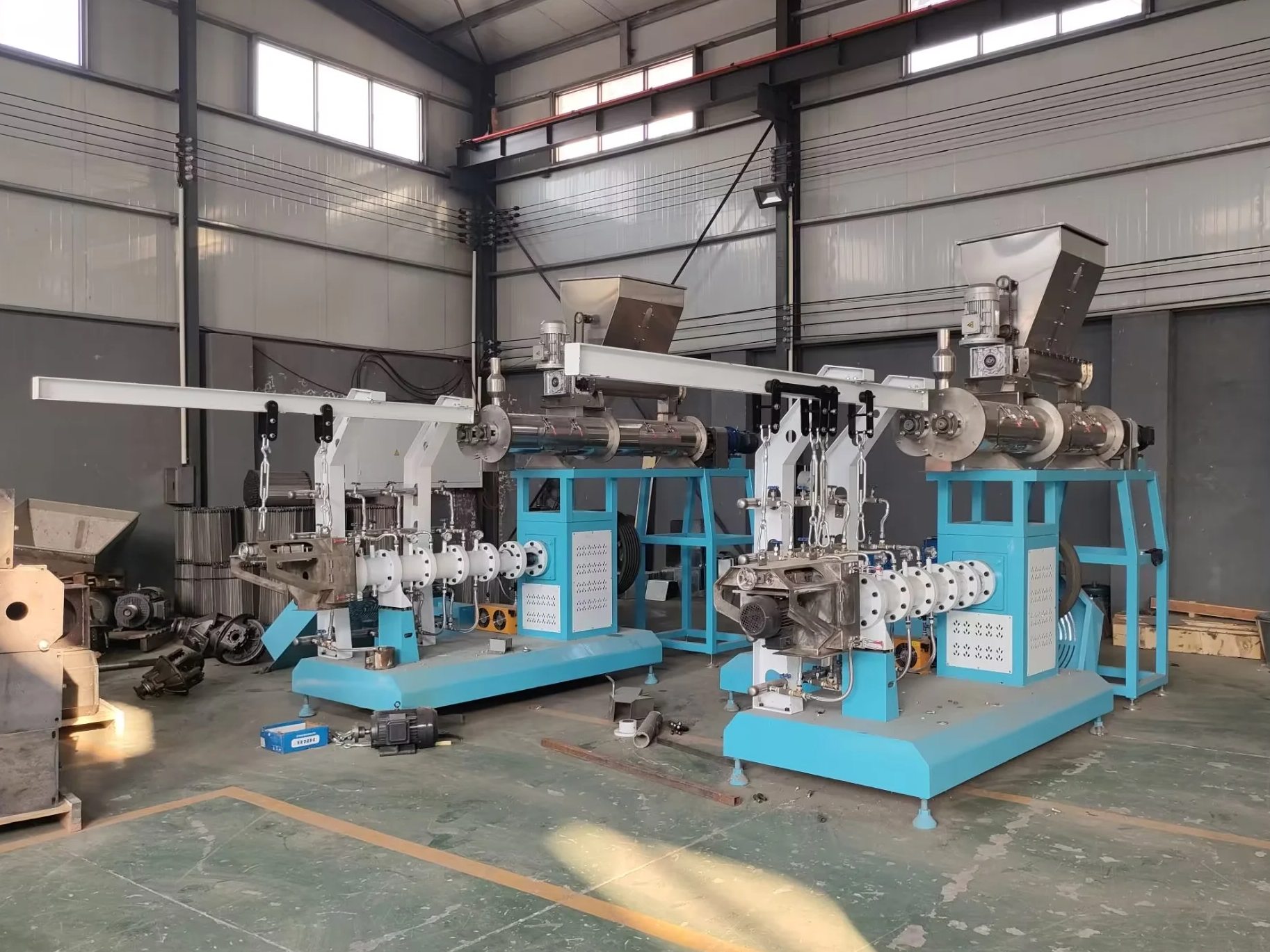 Full Fat Soya And Soybean Extruder Machines For Animal Feed, High ...